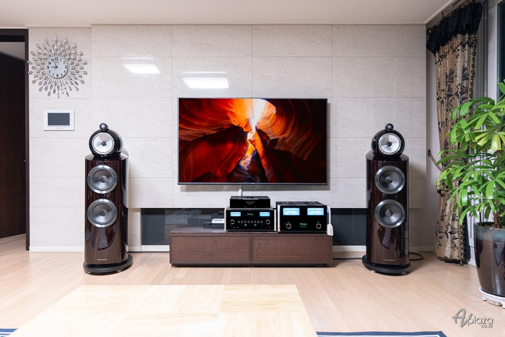 B&W 802 D3 프레스티지 에디션, 매킨토시(McIntosh) 앰프를 매칭한 하이파이 시스템 – AV 플라자