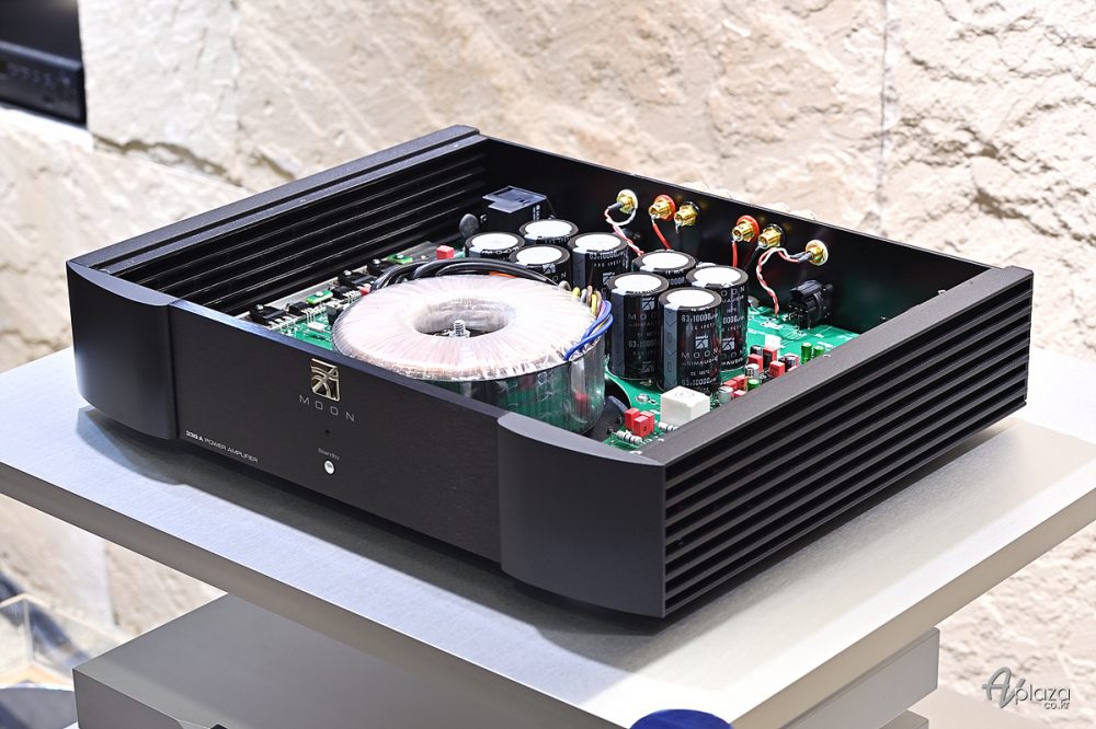 심오디오(SimAudio) MOON 330A 스테레오 파워앰프 입고 및 전시 – AV 플라자