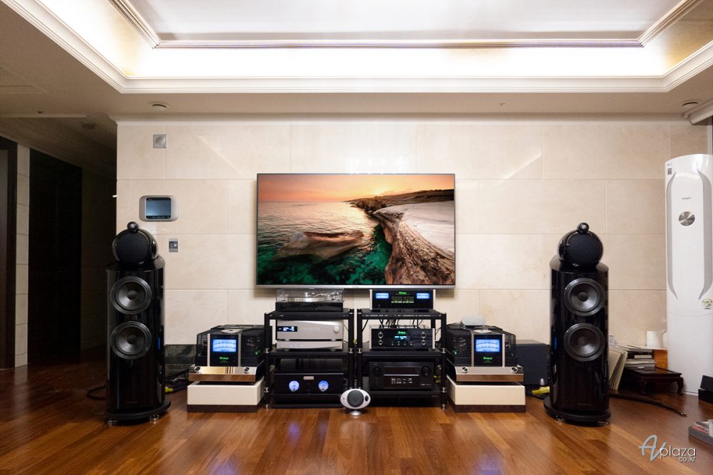 B&W 802 D3, 매킨토시(McIntosh) C1100, MC901 매칭의 하이파이 시스템 – AV 플라자