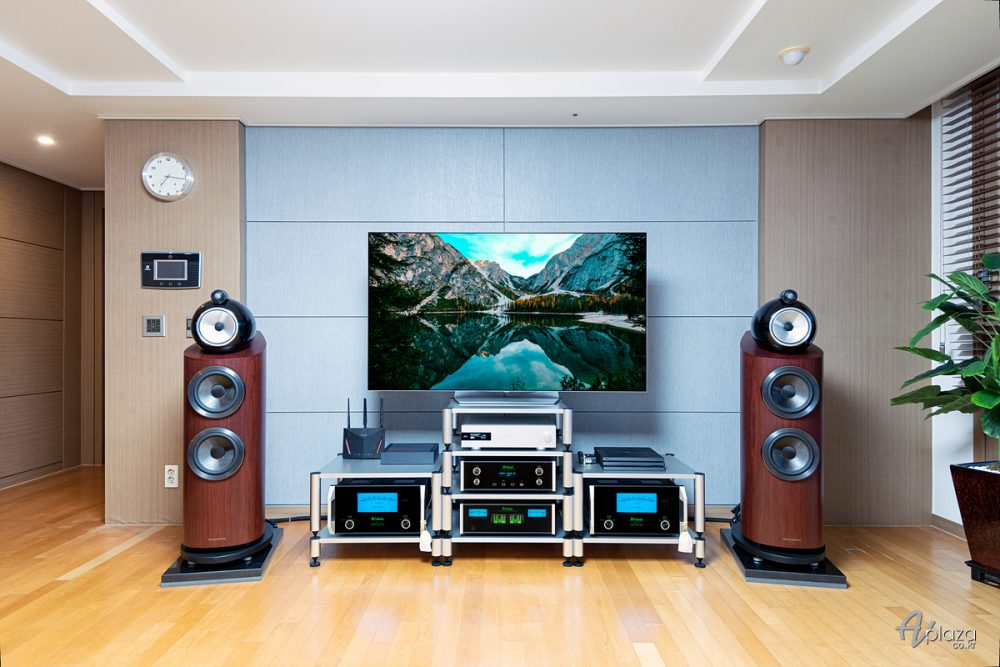 B&W 802 D3, 매킨토시(McIntosh) C1100, MC611을 매칭한 하이파이 시스템 – AV 플라자