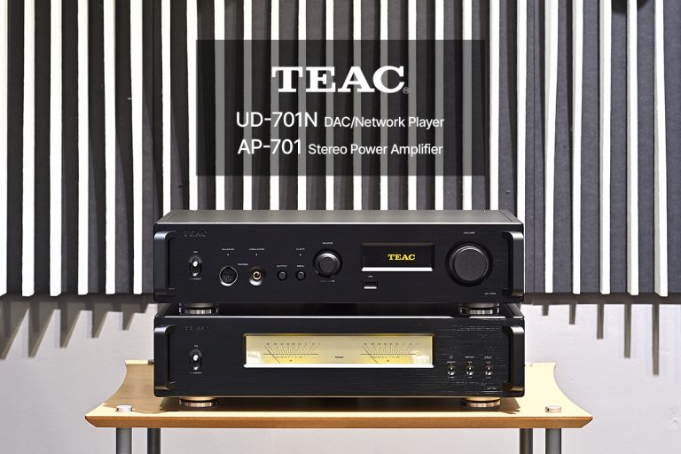 티악(Teac) UD-701N DAC/네트워크 플레이어, AP-701 스테레오 파워앰프 입고 및 전시 – AV 플라자