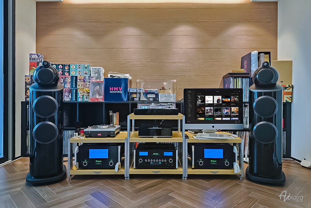 B&W 803 D4, 매킨토시(McIntosh) C53, MC611을 매칭한 하이파이 시스템 – AV 플라자