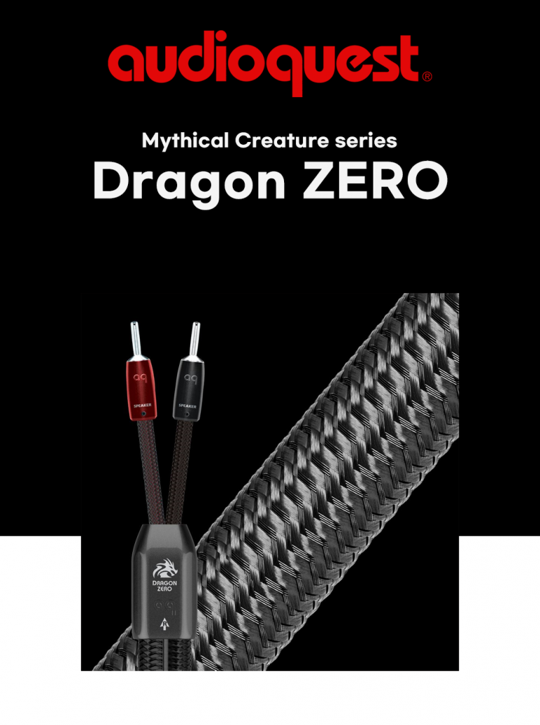 AudioQuest(오디오퀘스트) Dragon ZERO 스피커 케이블 2.5M – AV 플라자