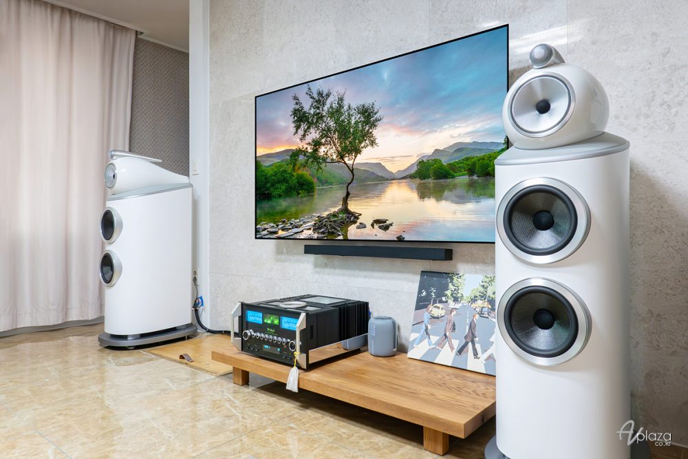 B&W 802 D4, 매킨토시(McIntosh) MA12000을 매칭한 하이파이 시스템 – AV 플라자